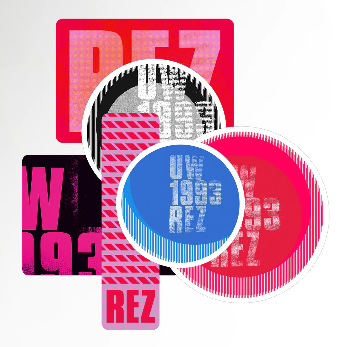 *Rez Limited Drop* Rez Sticker Pack - Underworld